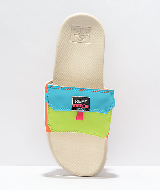 Reef Stash Carrot Top Slide Sandals | Zumiez