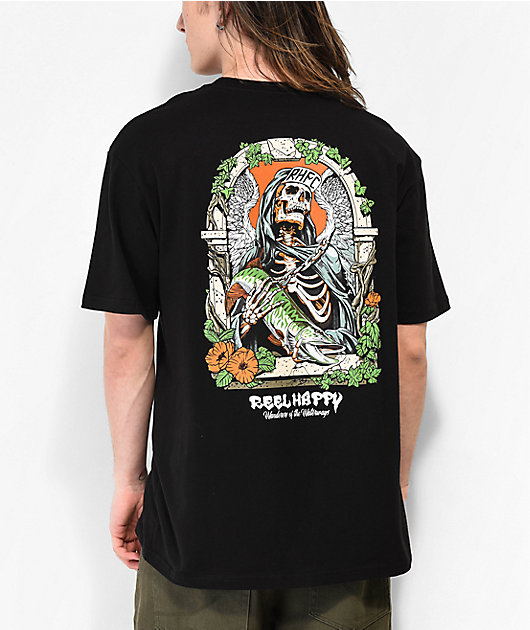 Reel Happy Co. Guardian Black Long Sleeve T-Shirt | Zumiez