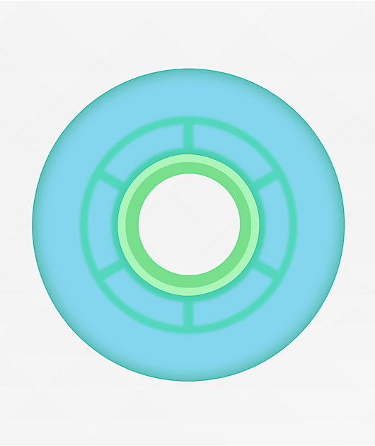 Ricta Clouds 55mm 78a Iridescent Blue Crusier Skateboard Wheels | Zumiez