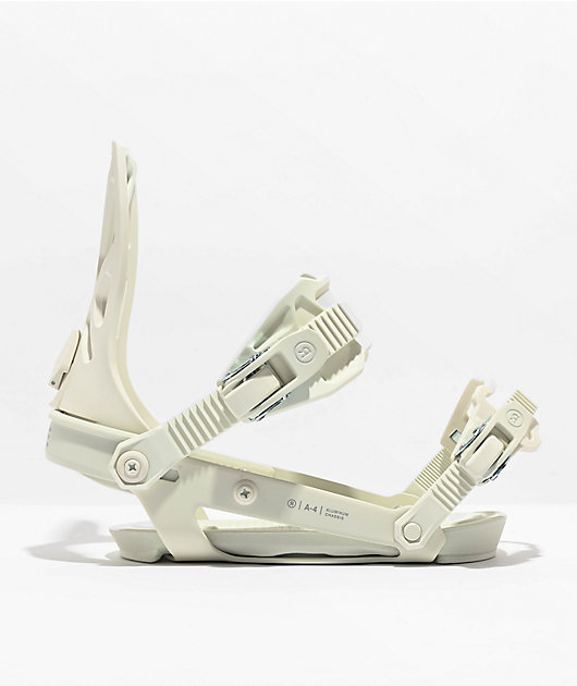 Ride A-4 Bone Snowboard Bindings | Zumiez