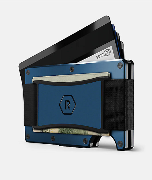 Ridge Alpine Navy Metal Cardholder Wallet | Zumiez