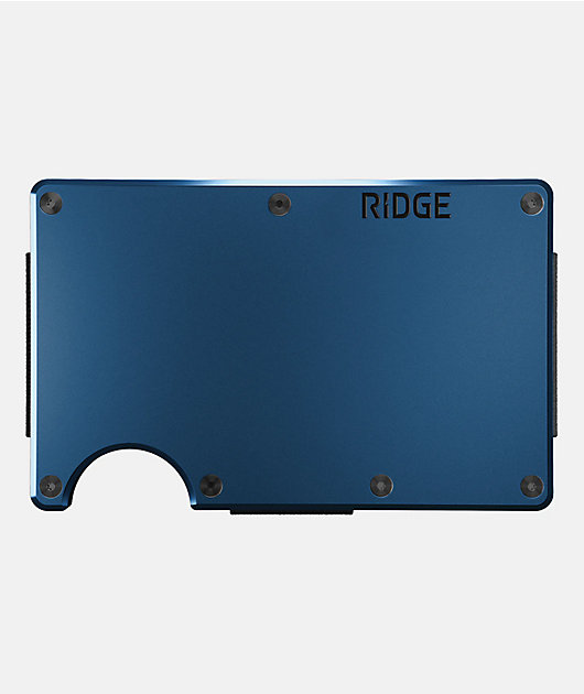 Ridge Alpine Navy Metal Cardholder Wallet | Zumiez