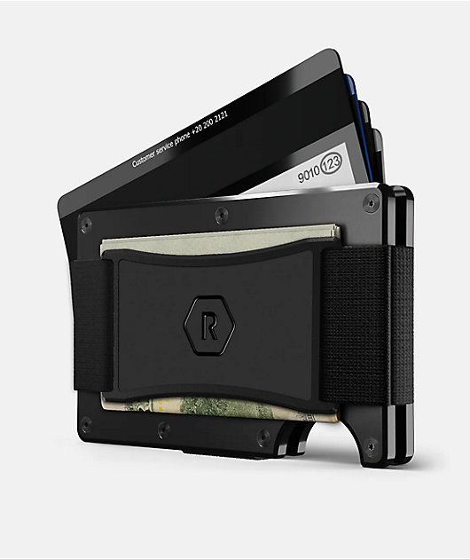 Ridge Royal Black Metal Cardholder Wallet | Zumiez