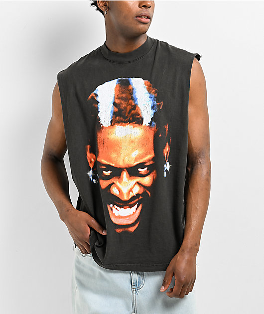 Rodman Apparel Bad Boy Tour Black Muscle Tank Top | Zumiez