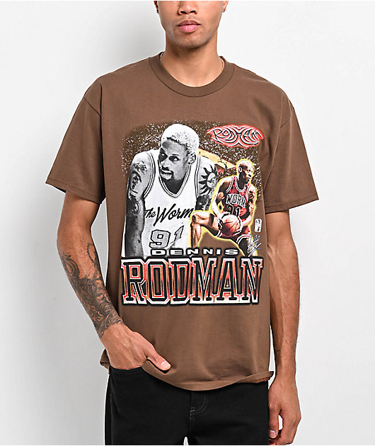 Rodman Apparel Classic Court Brown T-Shirt | Zumiez