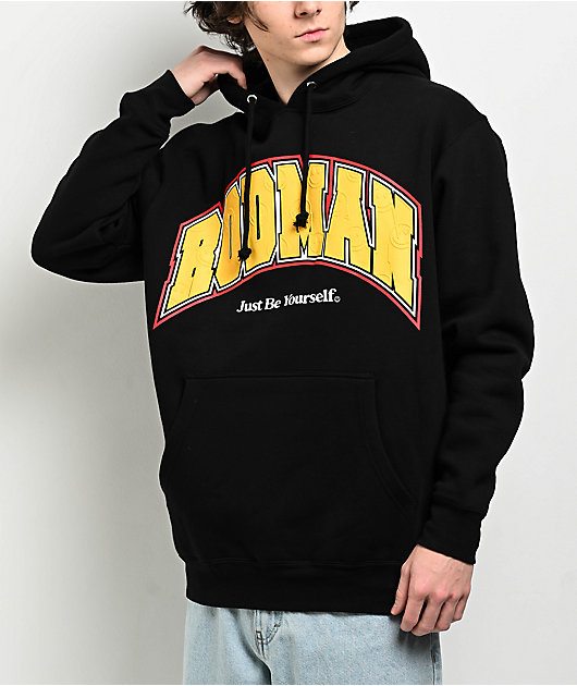 Rodman Apparel Happy Rise Black Hoodie | Zumiez