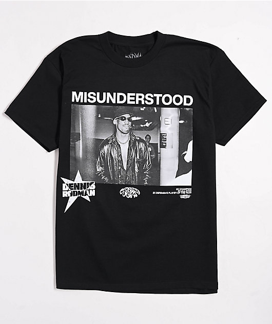 Rodman Apparel Misunderstood Black T-Shirt | Zumiez