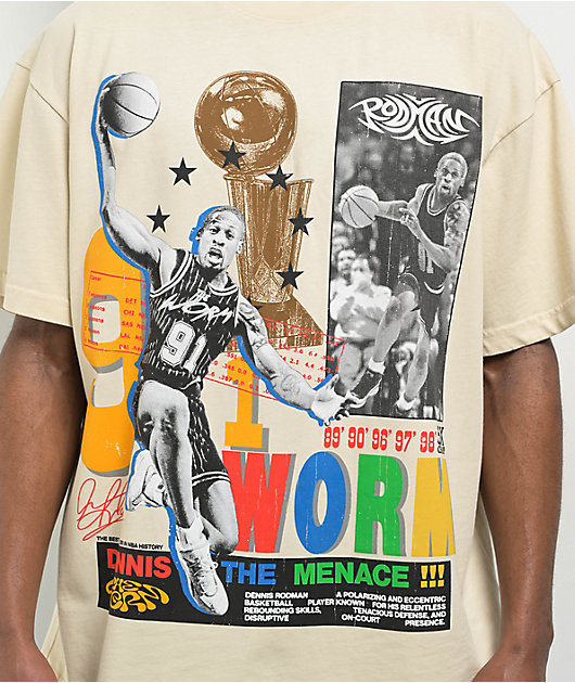 Rodman Apparel Primary Ad Natural T-Shirt | Zumiez