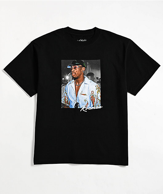 Rodman Apparel Signature Photo Black T-Shirt | Zumiez