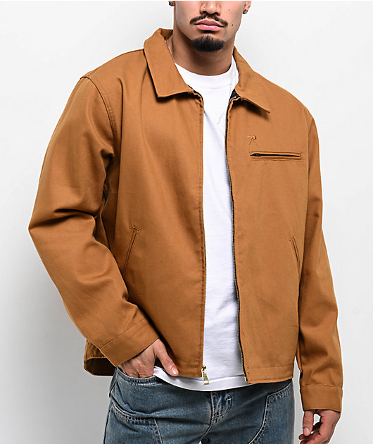 Rothco Brown Light Canvas Work Jacket | Zumiez