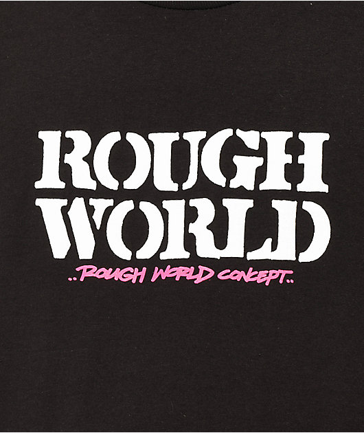 Rough World Concepts Black Long Sleeve T-Shirt | Zumiez