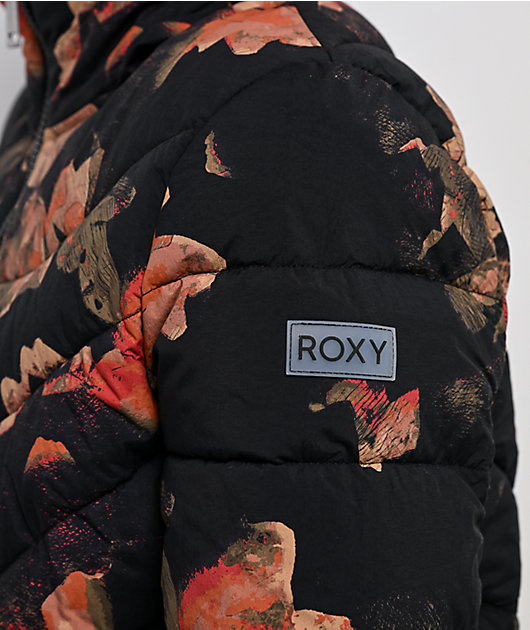 Roxy Christal Rose Garden Puffer Jacket | Zumiez