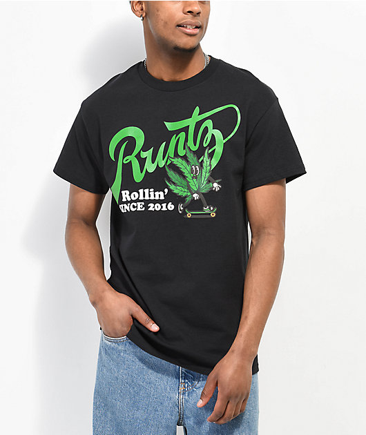 Runtz Rollin Black T-Shirt | Zumiez