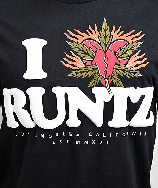 Runtz Since Day 1 Black T-Shirt | Zumiez