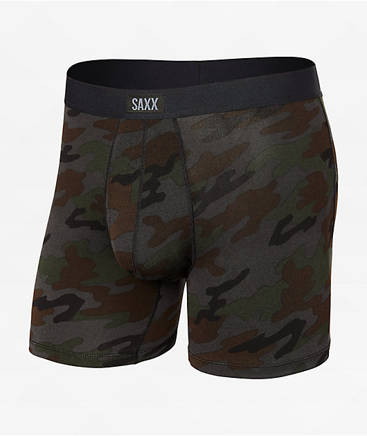 SAXX Daytripper Black Ops Camo Boxer Briefs | Zumiez