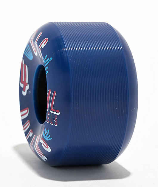 SML. Succulent Cruiser Blue Dream 54mm 92a V Cut Blue Skateboard Wheels ...