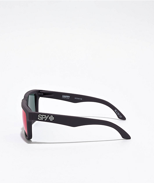SPY Helm Matte Plum & Happy Purple Spectra Mirror Sunglasses | Zumiez