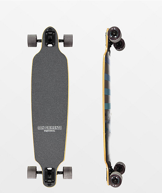 San Clemente Night Lake 36" Drop Through Longboard Complete | Zumiez