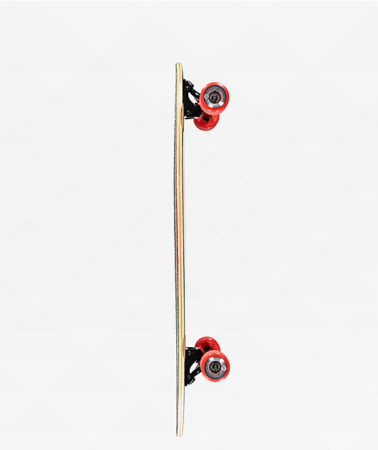 Santa Cruz Banner Check Route 33" Pintail Longboard Complete | Zumiez