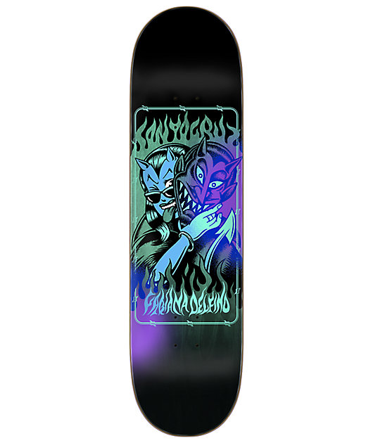 Santa Cruz Delfino Mask 8.25" Skateboard Deck | Zumiez