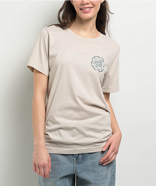 Santa Cruz Flame Ringed Dot Dust T-Shirt | Zumiez