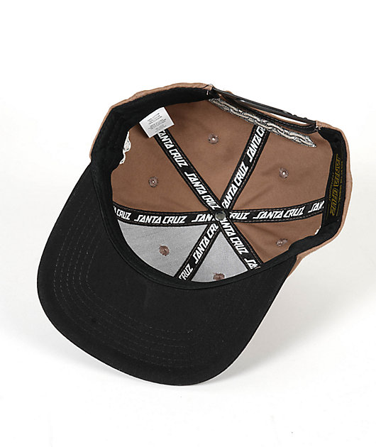 Santa Cruz Gorge Khaki Snapback Hat | Zumiez