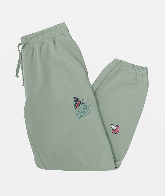Santa Cruz Monarch Oval Dot Sage Sweatpants | Zumiez