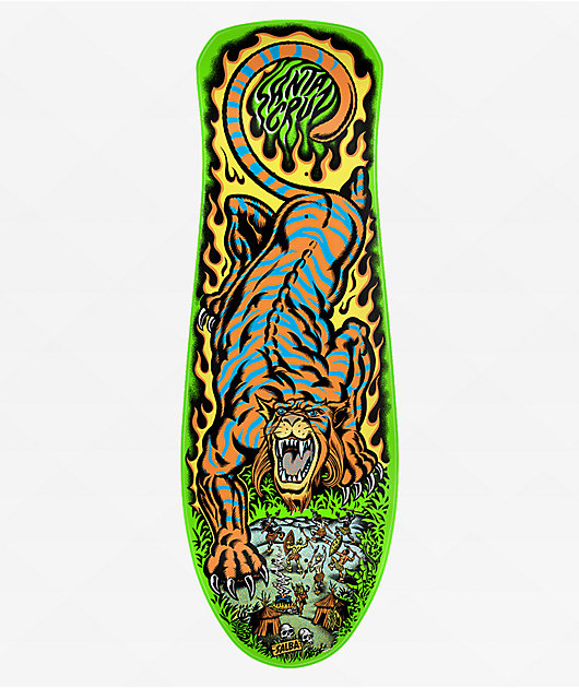 Santa Cruz Salba Tiger Reissue 10.3" Skateboard Deck | Zumiez