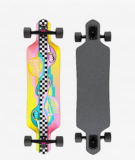 Santa Cruz Sundown Stripes 36" Drop Through Longboard complete | Zumiez