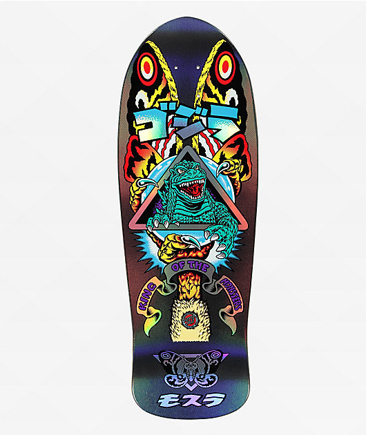 Santa Cruz x Godzilla Mothra Natas 10.53" Skateboard Deck | Zumiez