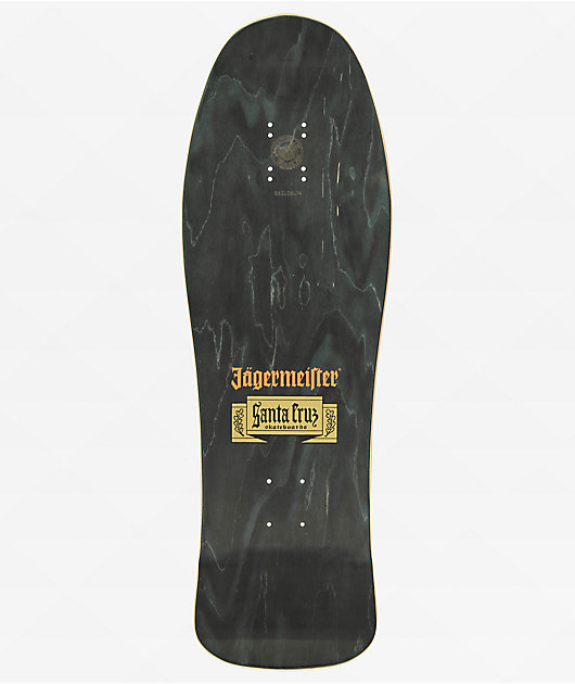 Santa Cruz x Jagermeister Kendall Deer Santa Reissue 10.18" Skateboard ...