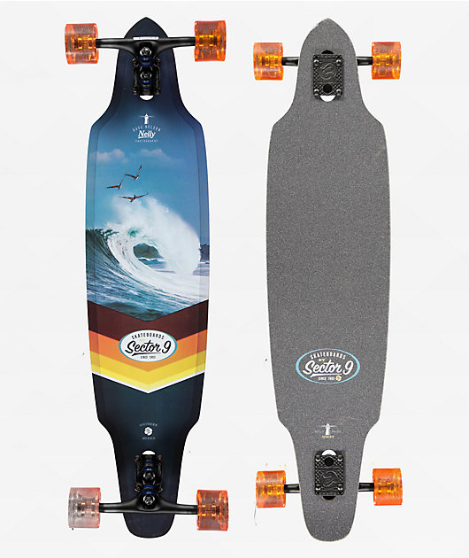 Sector 9 Wander Wings 38" Drop Through Longboard Complete | Zumiez