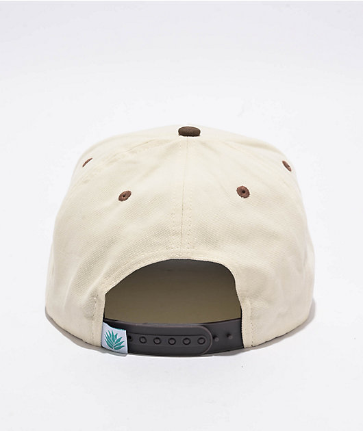 Sendero Cowboy Country Club Cream & Brown Snapback Hat | Zumiez