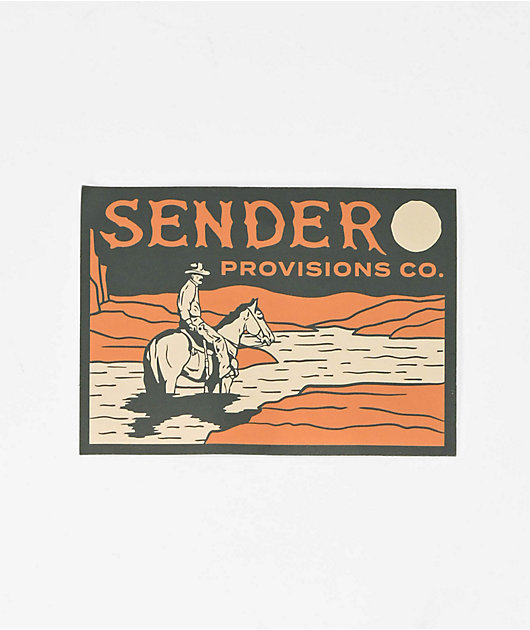 Sendero Lone Rider Sticker | Zumiez