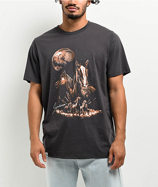 Sendero Midnight Riders Black T-Shirt | Zumiez