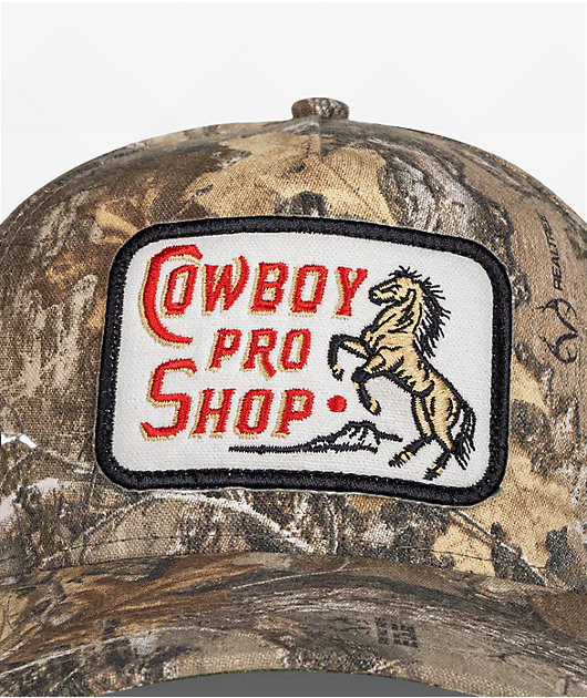 Sendero x Realtree Edge Cowboy Pro Shop Snapback Hat | Zumiez