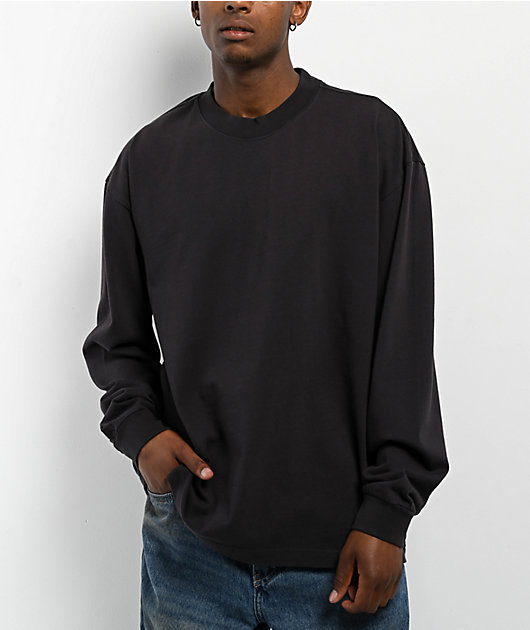 Shaka Wear Designer Garment Dye Shadow Long Sleeve T-Shirt | Zumiez