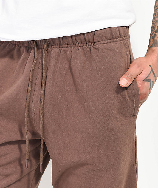 Shaka Wear Garment Dye Mocha Heavyweight Sweatpants | Zumiez