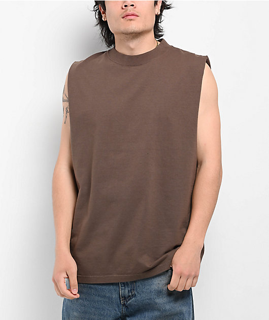 Shaka Wear Max Heavyweight Mocha Tank Top | Zumiez