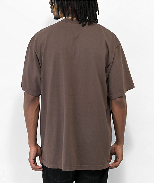 Shaka Wear Mocha Garment Dye T-Shirt