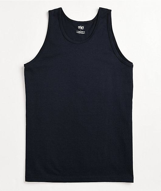 Shaka Wear Navy Tank Top | Zumiez