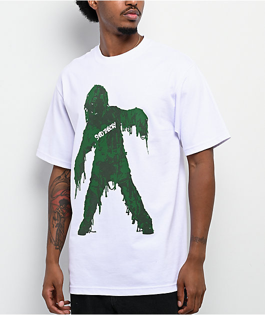 Shed Theory Monster White T-Shirt | Zumiez