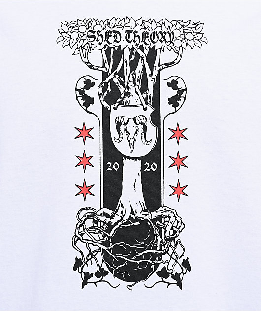 Shed Theory Tree White T-Shirt | Zumiez