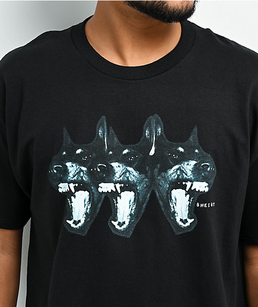 Sheisty Cerberus Black T-Shirt | Zumiez