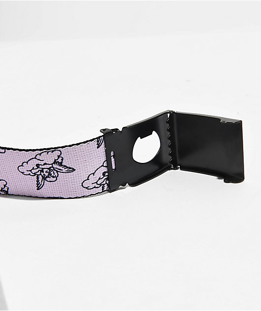 Sheisty Cherub Pink Web Belt | Zumiez