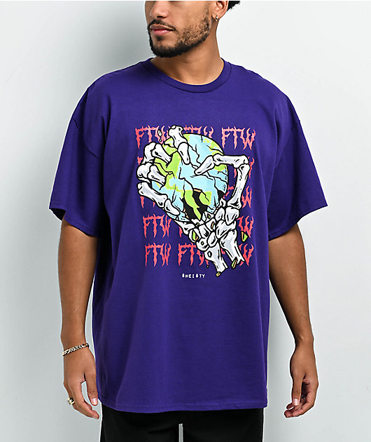 Sheisty FTW Purple T-Shirt | Zumiez