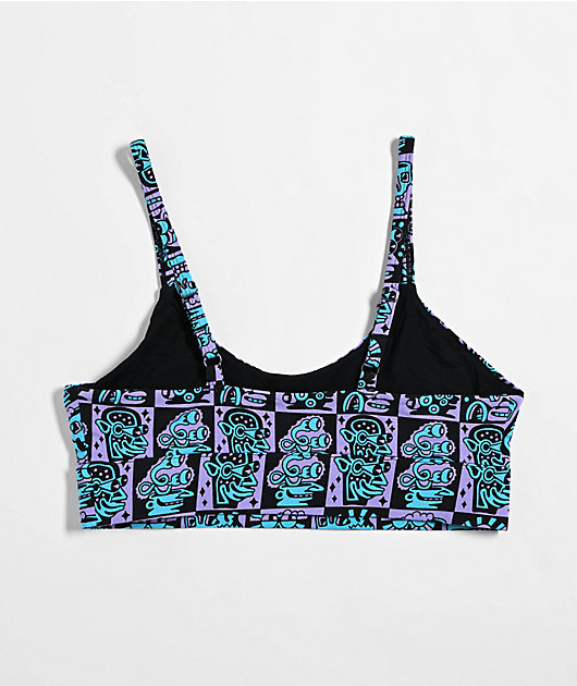 Shinesty x Killer Acid Face Off Bralette | Zumiez
