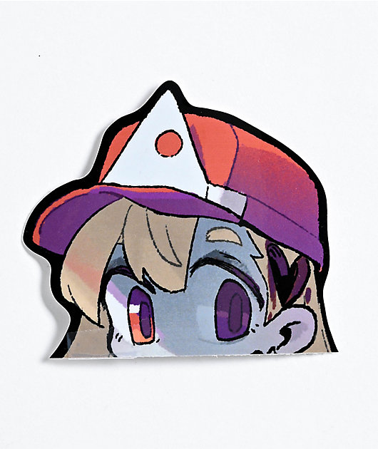Shinya GG Delivery Peeker Sticker | Zumiez