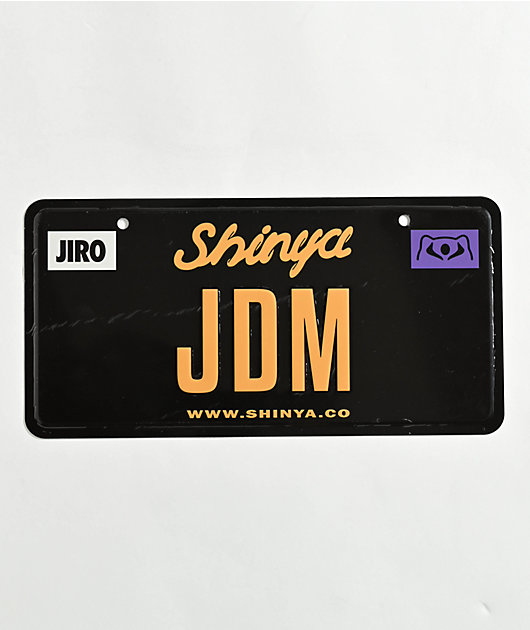 Shinya JDM License Plate | Zumiez