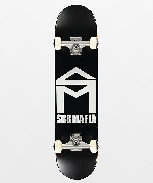 Sk8mafia House Logo Black 7.75" Skateboard Complete | Zumiez